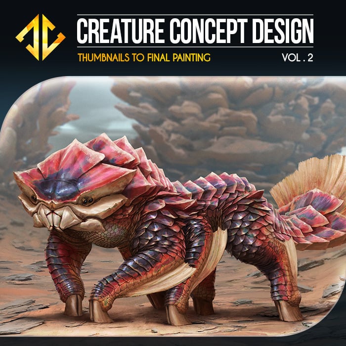 Creature Concept Design - Thumbnails to Final Painting Vol.2