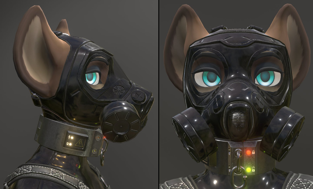 Hyenid Gas Mask