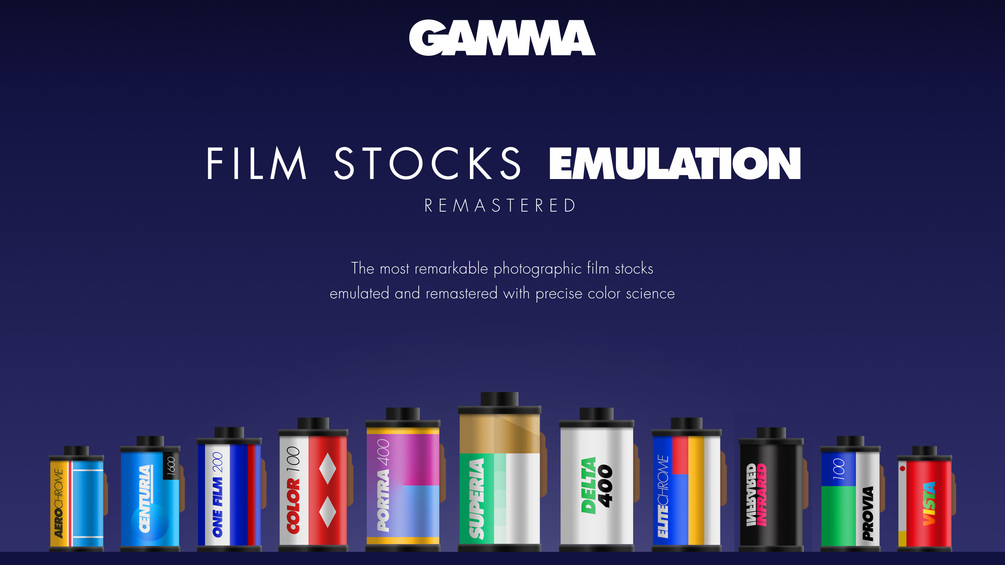 GAMMA Film Stocks Emulation Presets Package (PRO)