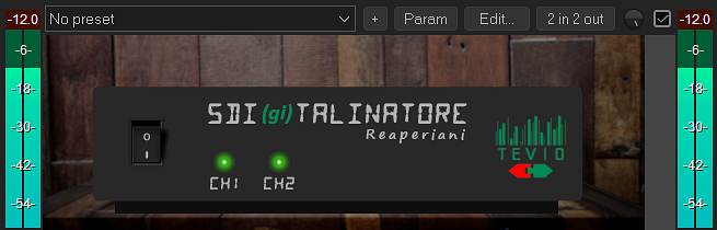 Sdi(gi)talinatore JS - Reaper Audio Plugin