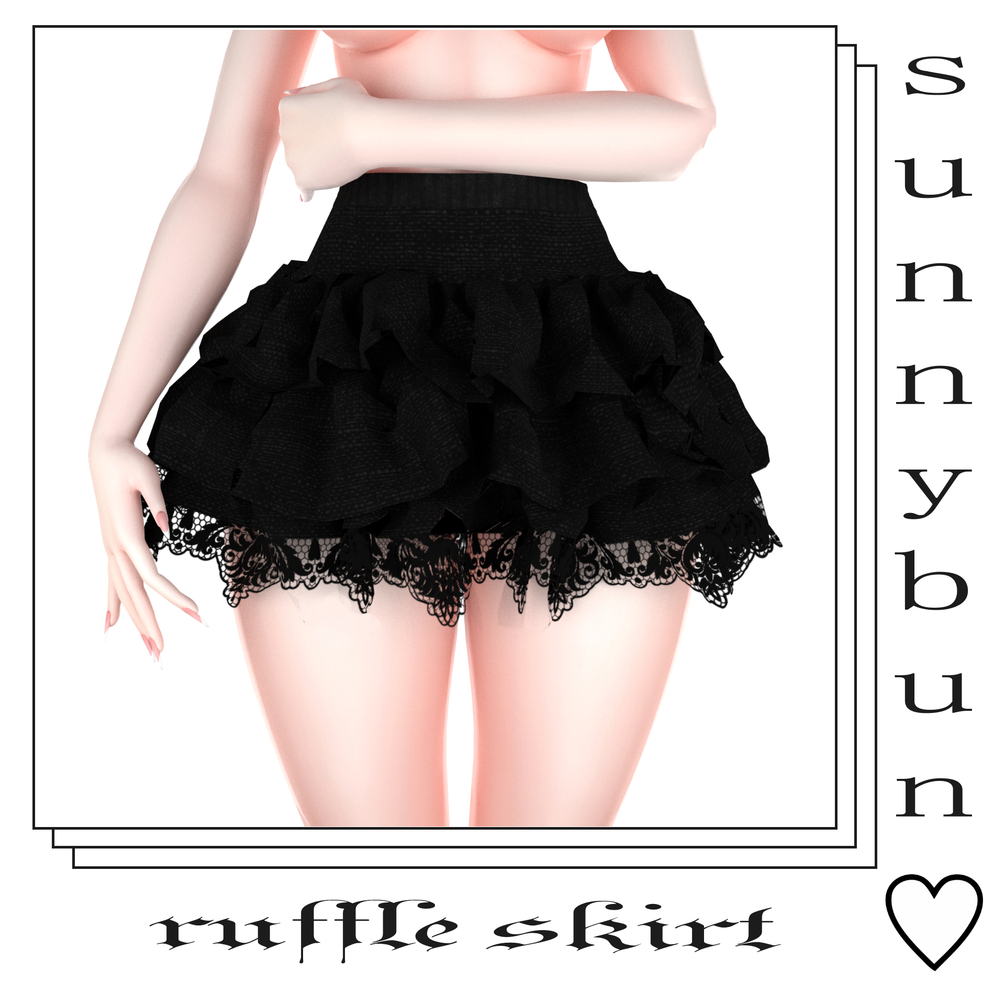  Free Ruffle Skirt
