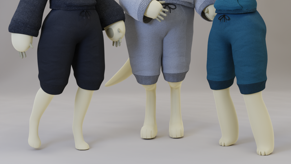 VRChat Nanachi Sweatpants for Avatars [Accessories]