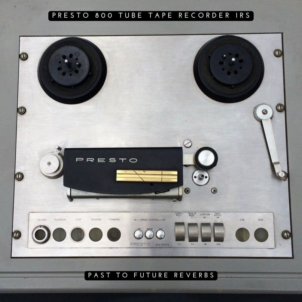 PRESTO 800 TUBE TAPE RECORDER IRS!