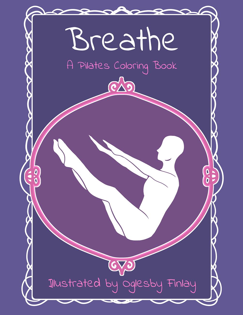 Breathe: A Pilates Coloring Book (digital download)