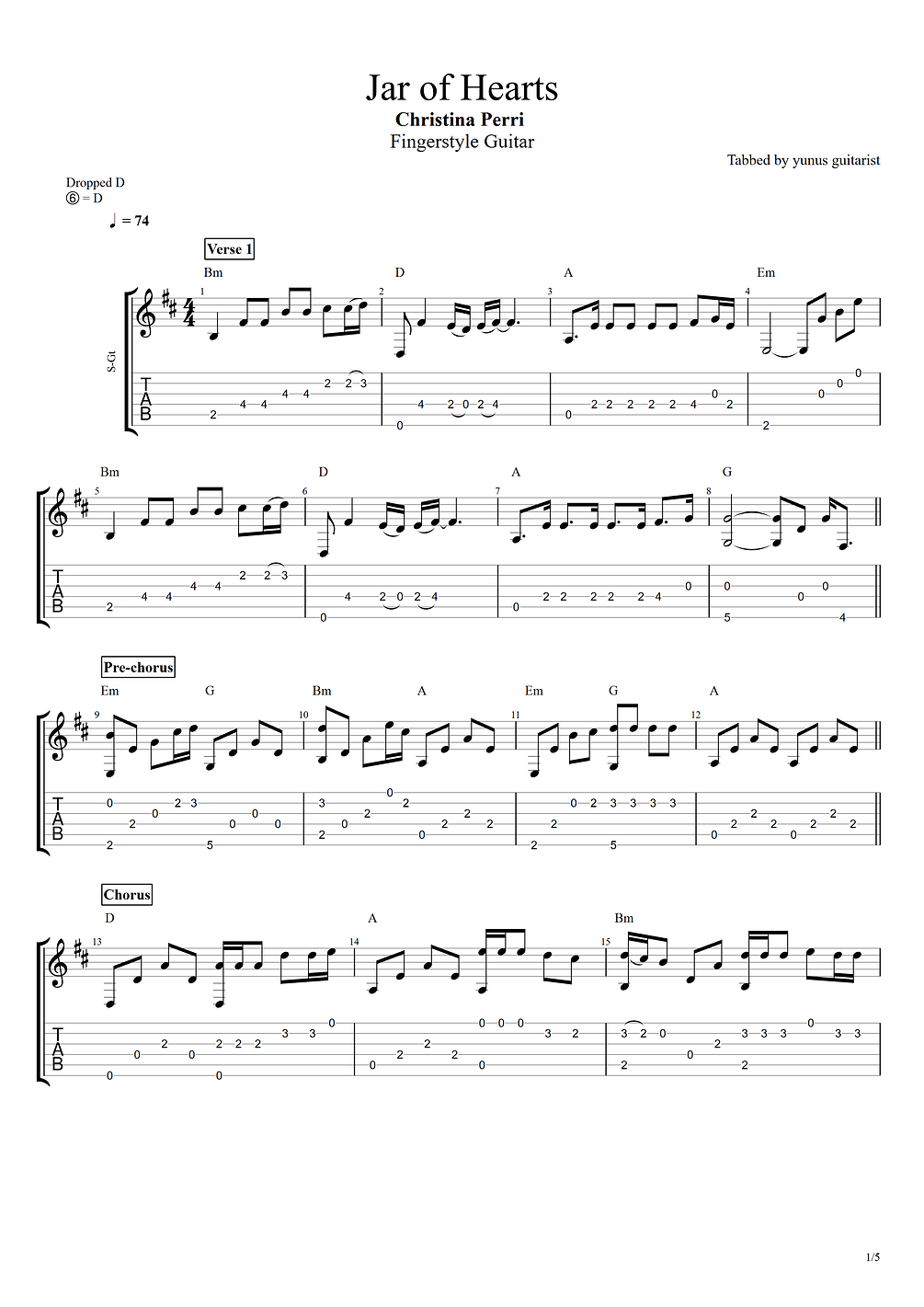 Jar of Hearts - Christina Perri