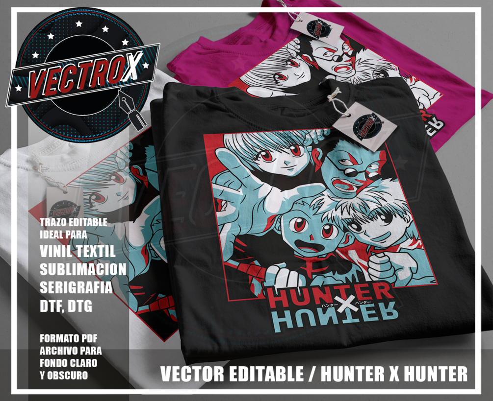 Vector Editable - Hunter x Hunter