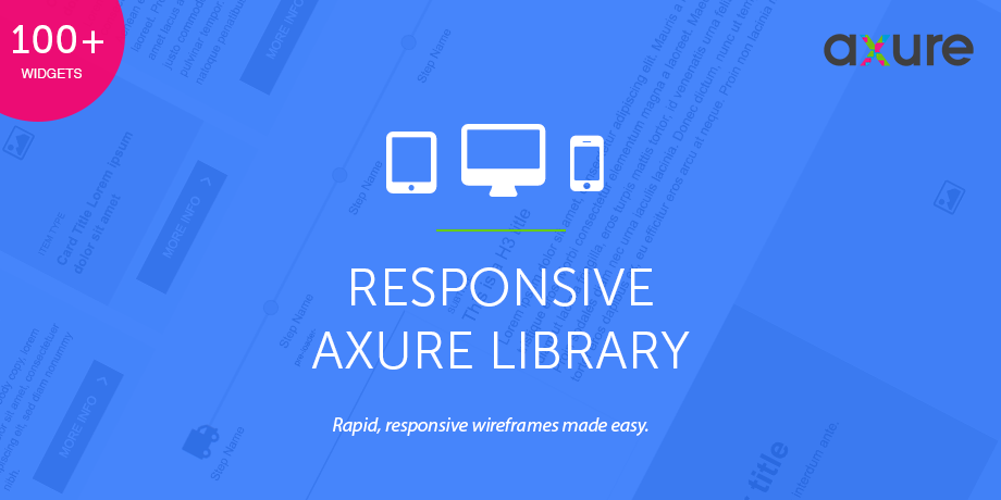 Axure Responsive Widget Library