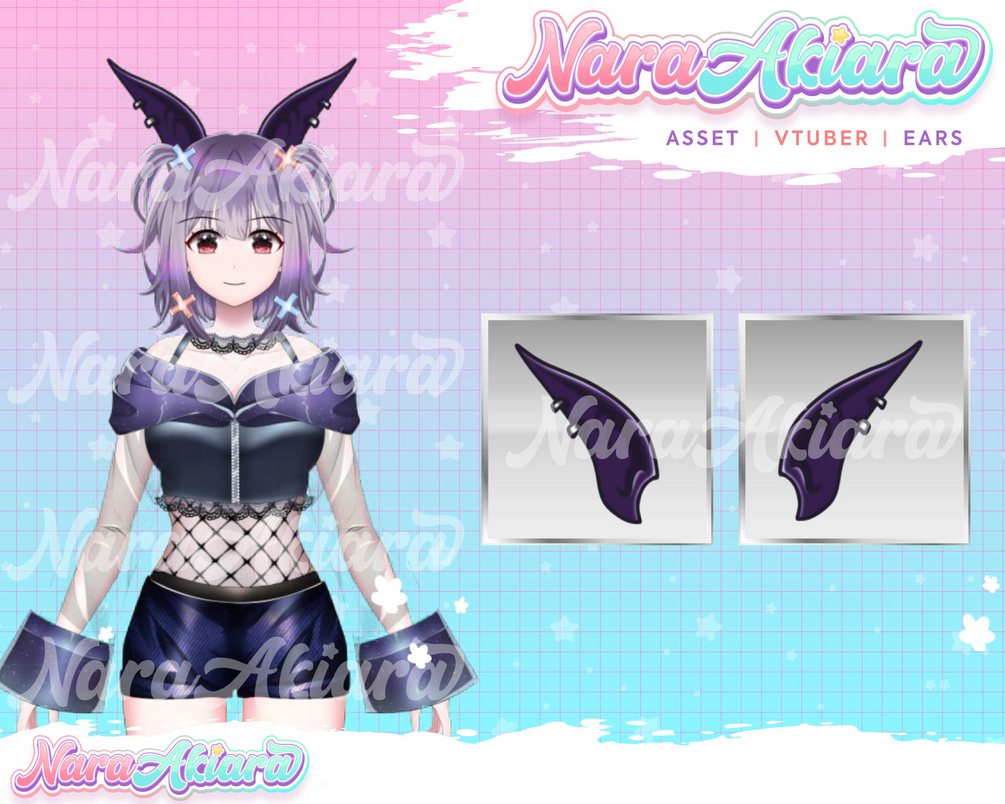 Vtuber Assets Neo Long Ears Piercing