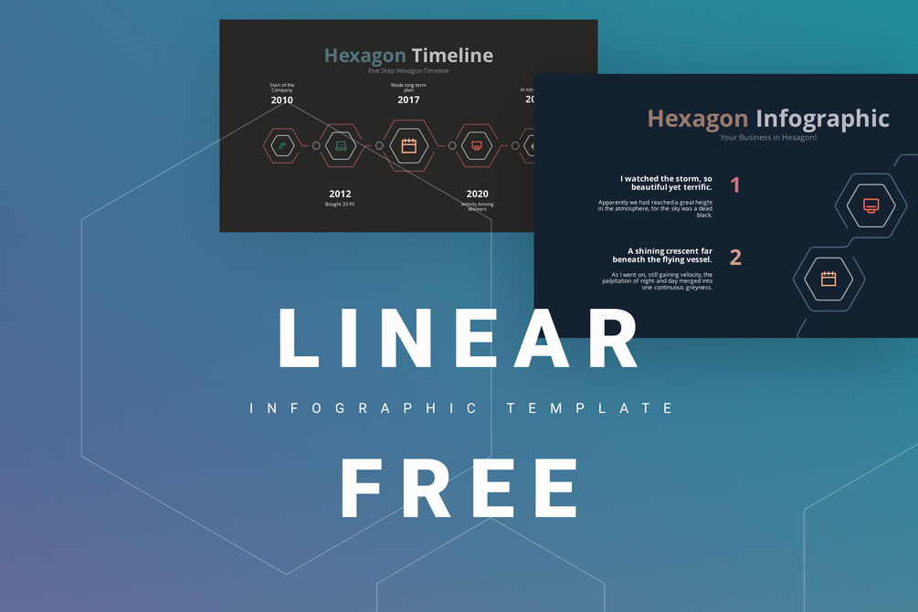 Linear Free Infographic