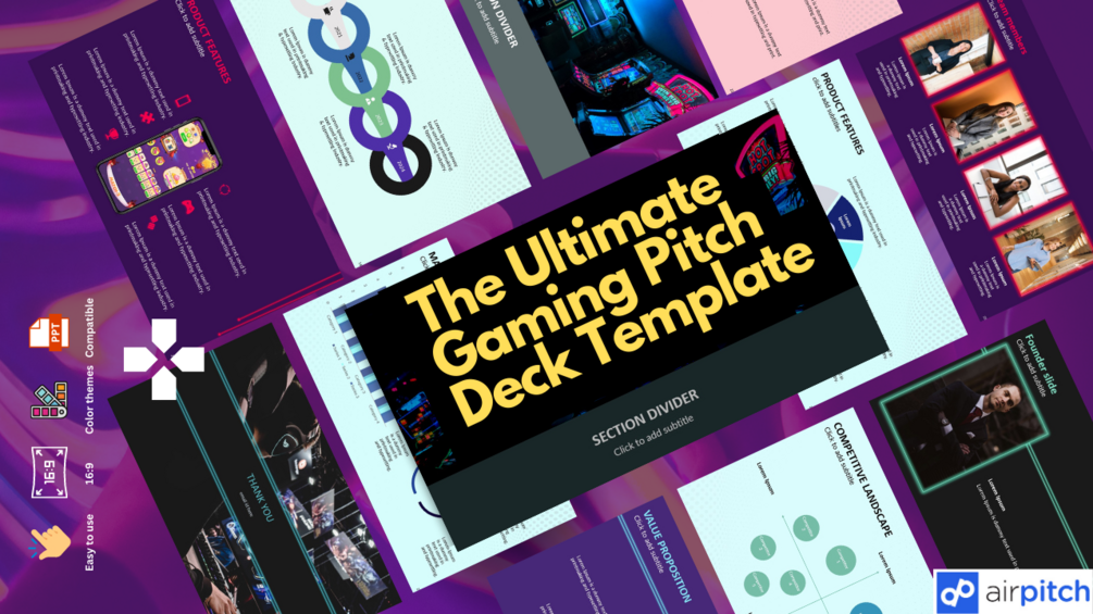 Ultimate Gaming Pitch Deck Template