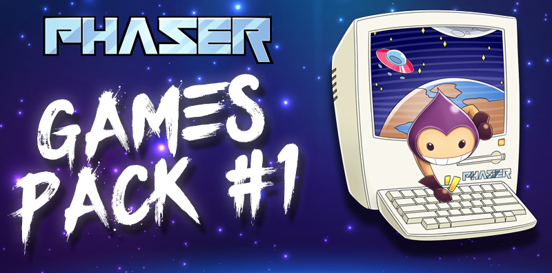 Phaser Games Pack #1