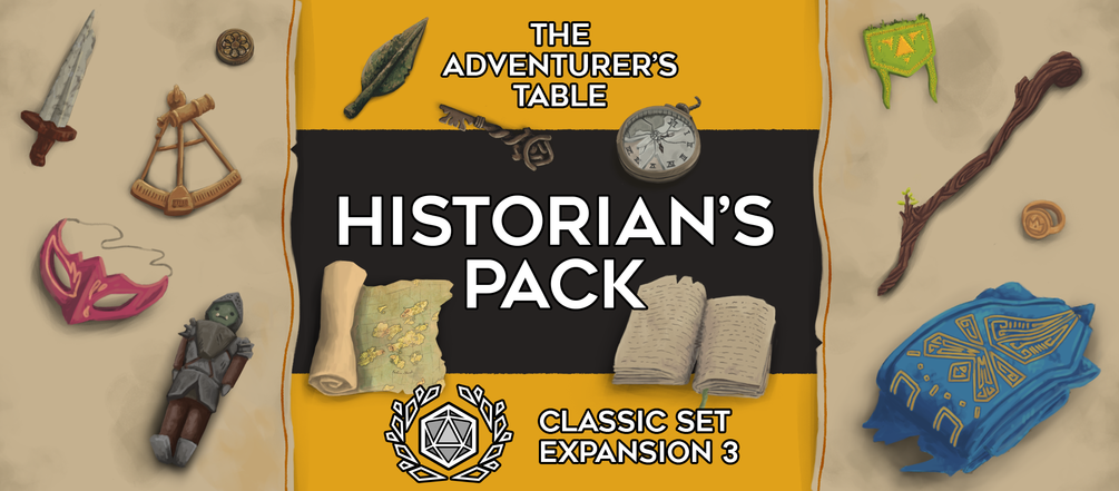 The Adventurer's Table - Historian's Pack