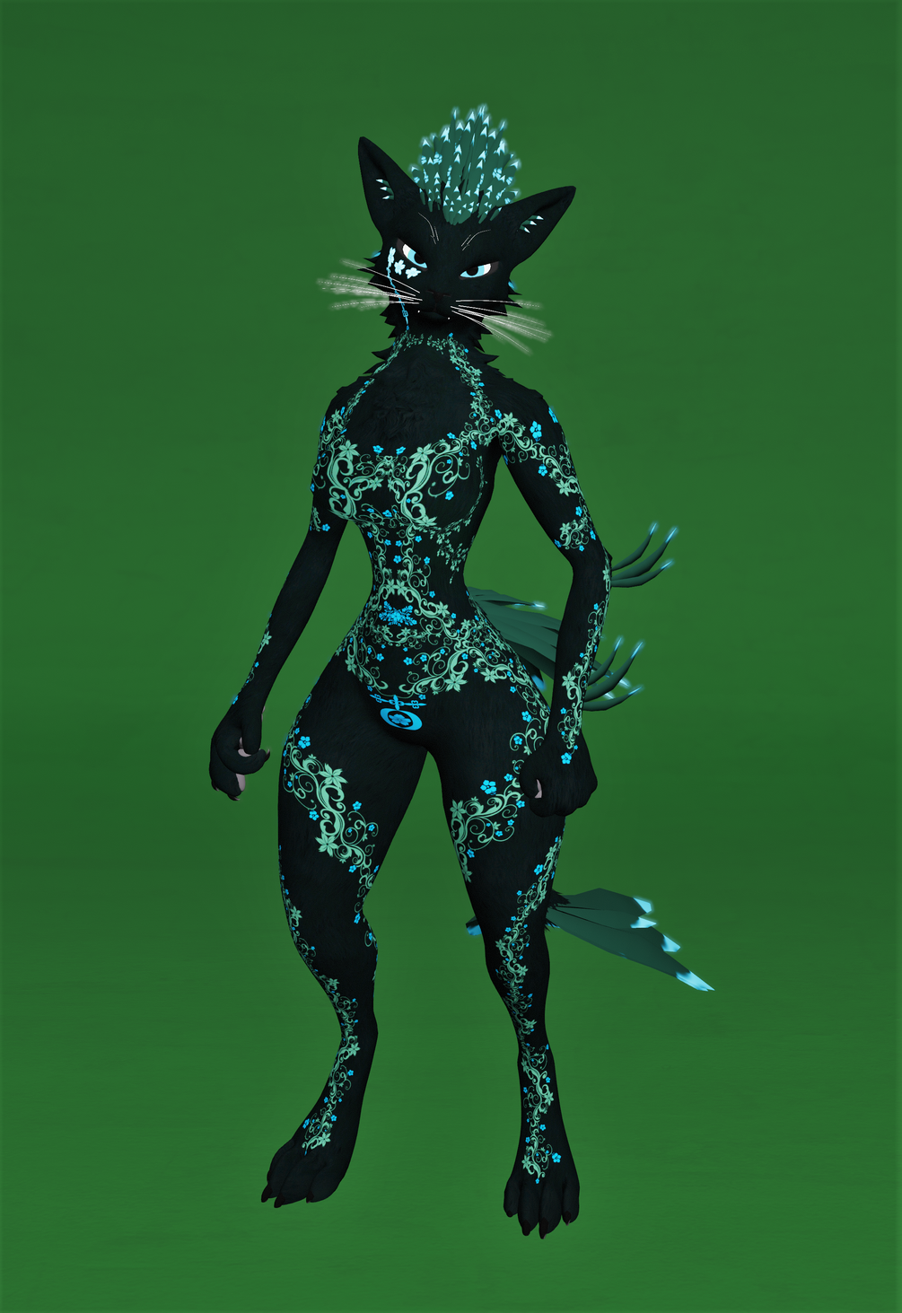 Forest texture for the rex~