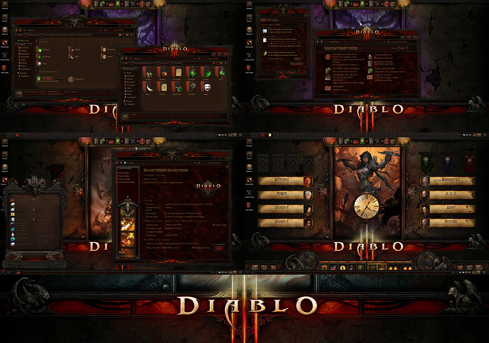 DIABLO III Premium SkinPack