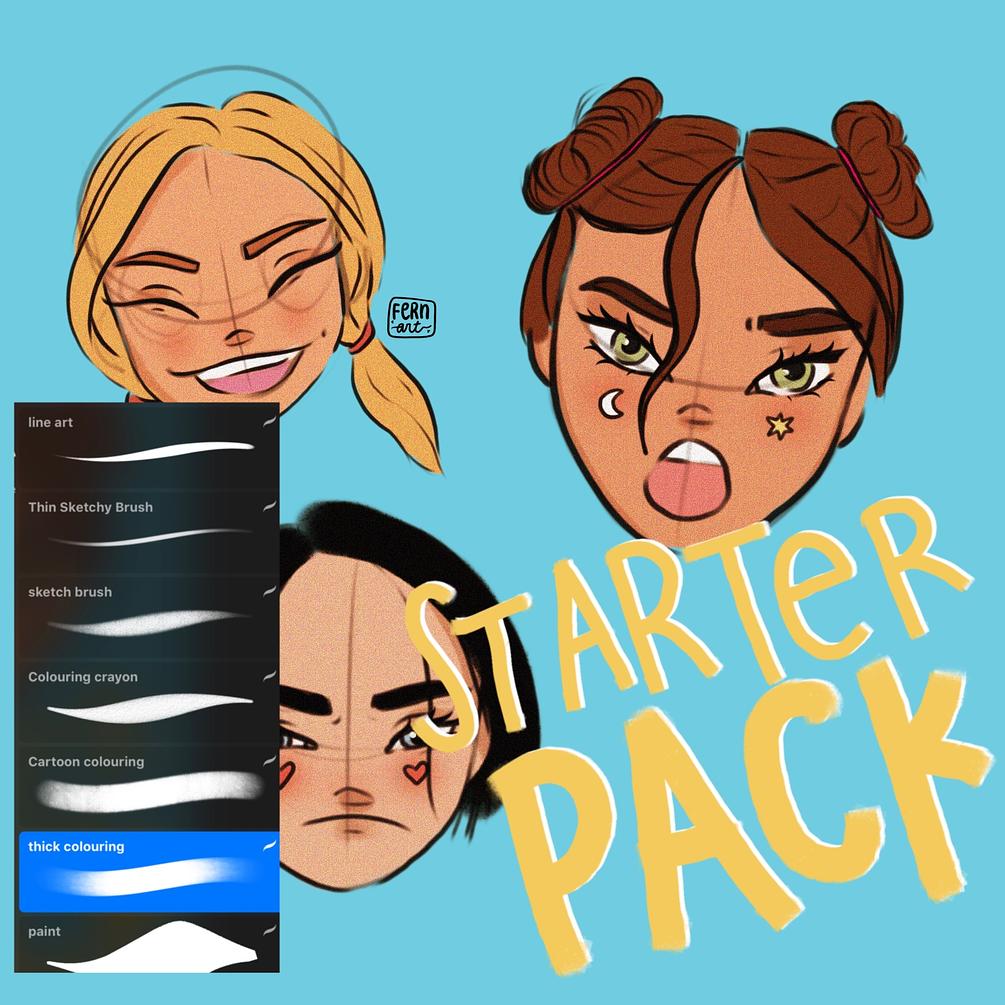 Cartoon Starter Pack