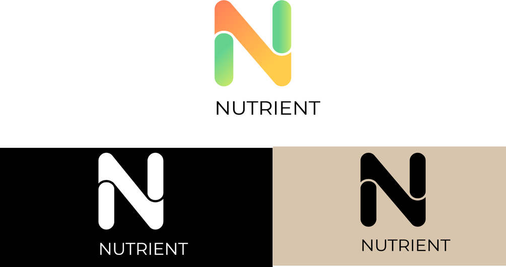 Nutrient Logo - N Letter Logo