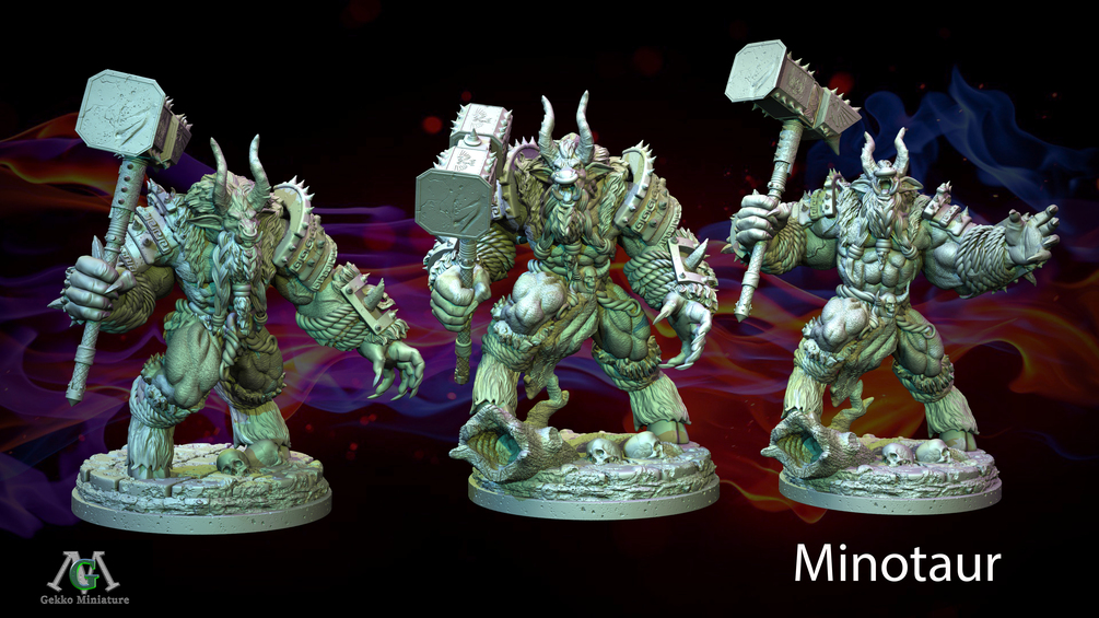Minotaur 3 Poses