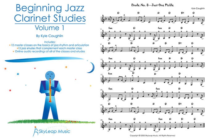 Beginning Jazz Clarinet Studies, Volume 1