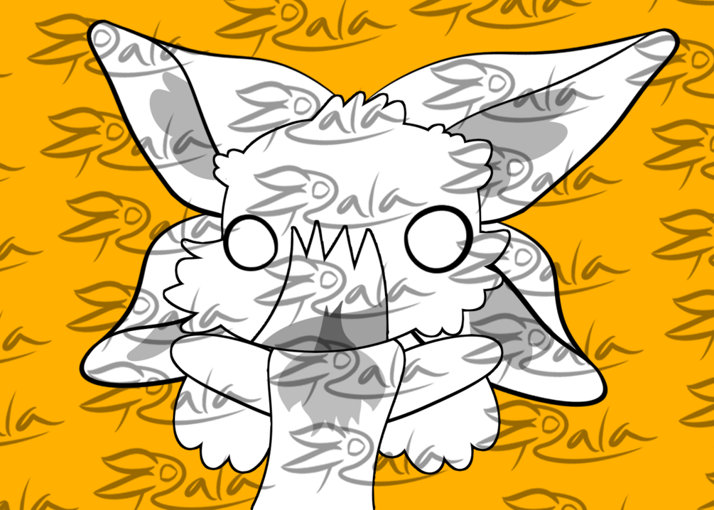 Chibi Avali Scream PSD file