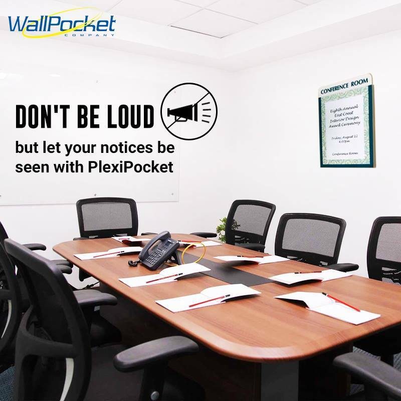 Plexi Pocket Sign Holders - Buy Bulk Displays from Wallpocket