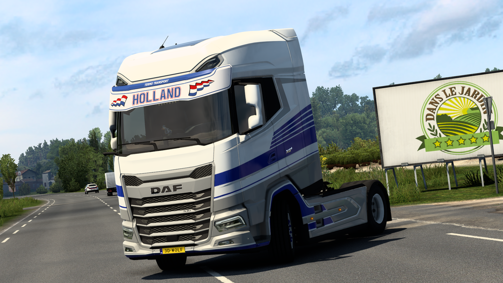 DAF XG/XG+ Big Sunshield (ETS2 Mod 1.45)