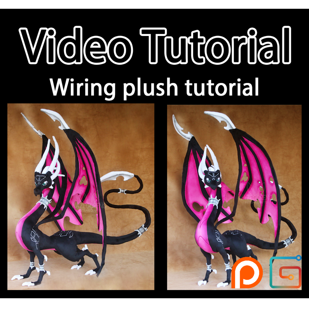 Wiring plush tutorial (video)