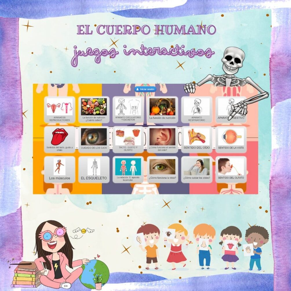 JUEGOS INTERACTIVOS DEL CUERPO HUMANO