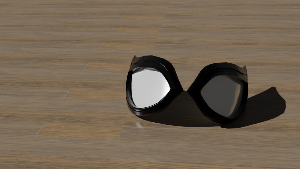 Spider-Man Mechanical lenses Blender Model For VRChat