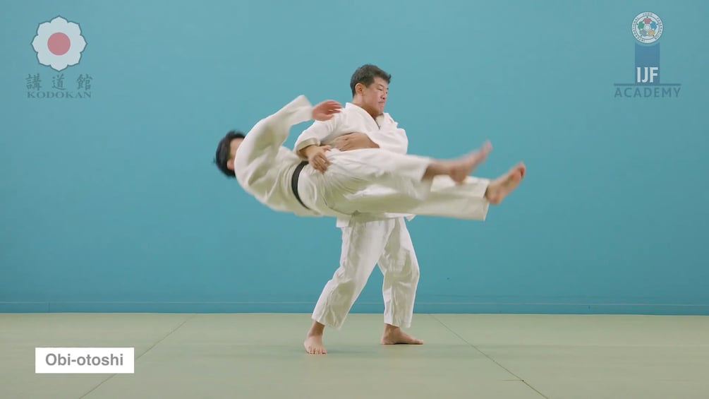 Download. Judo throw. Obi-otoshi.Video.