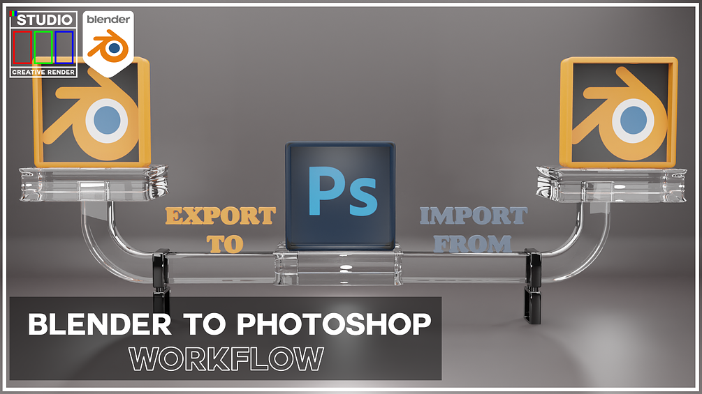 Blender UDIM and Photoshop workflow