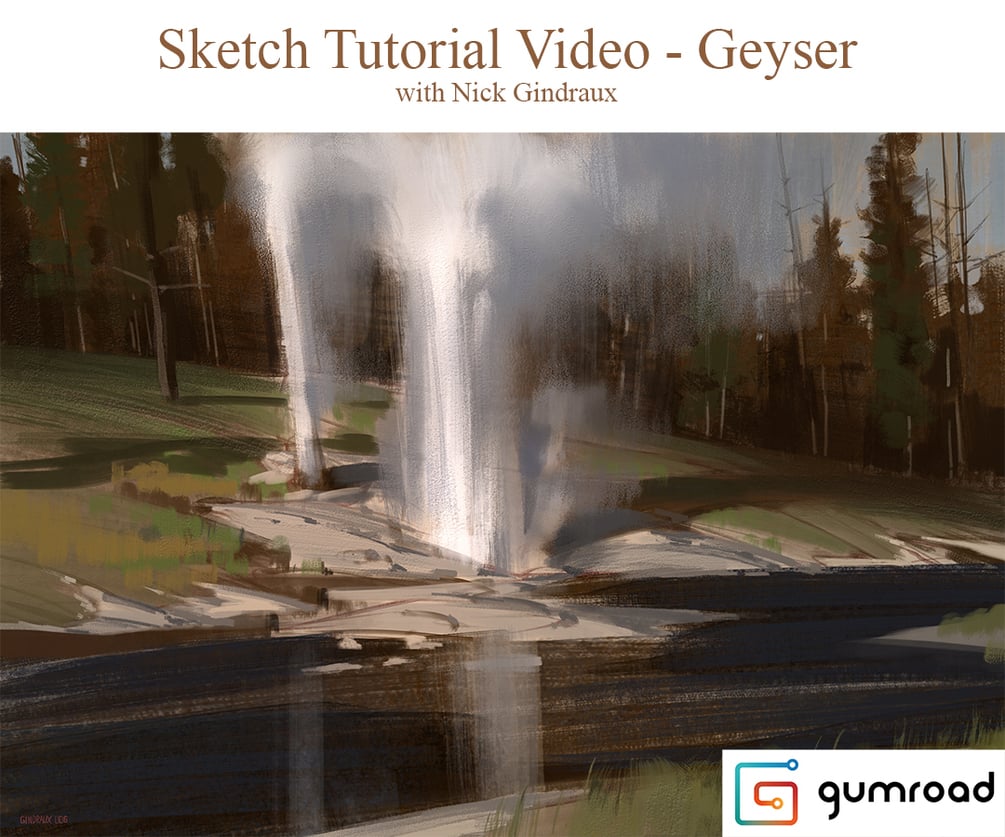 Sketch Tutorial Video - Geysers