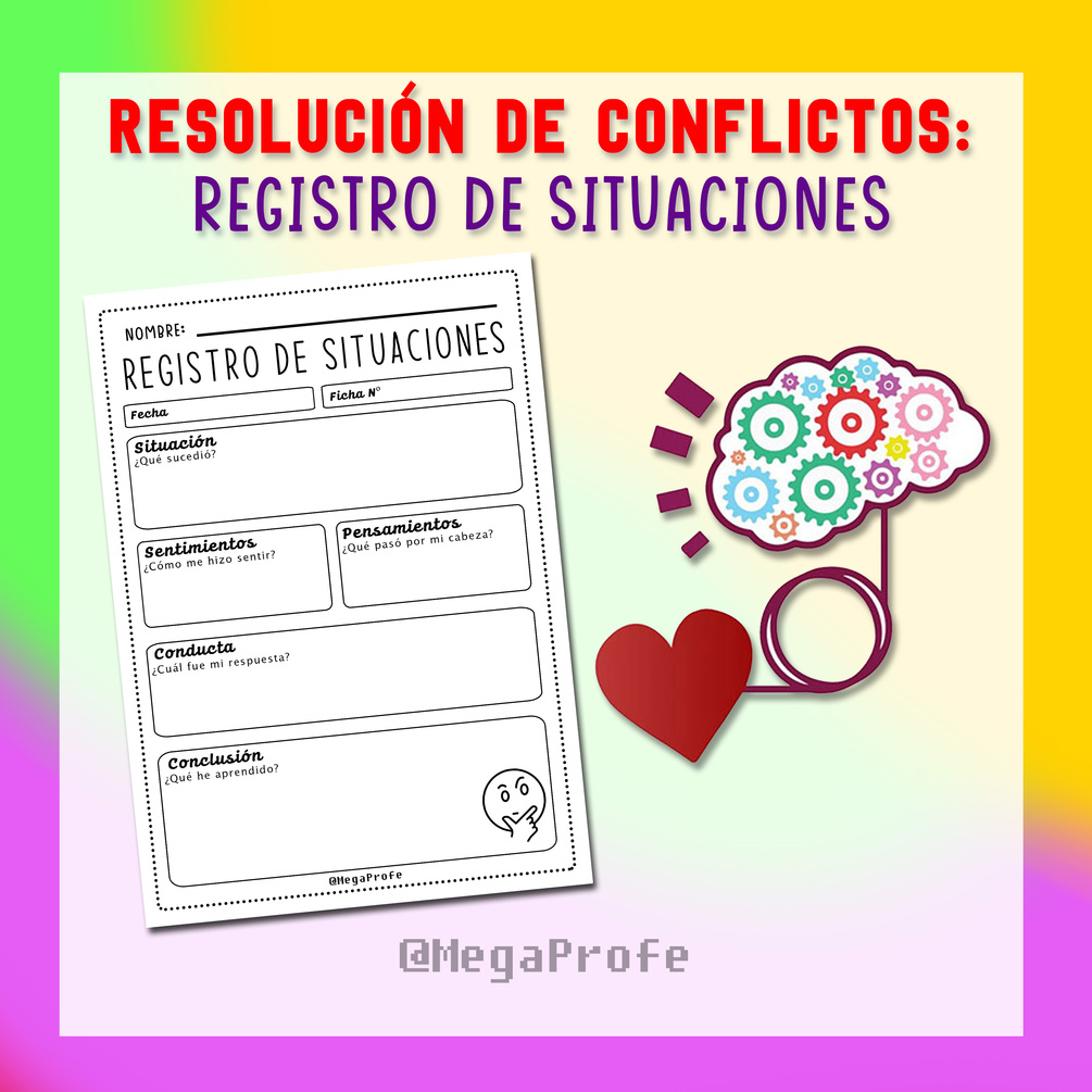 Resolución de conflictos: Registro de situaciones