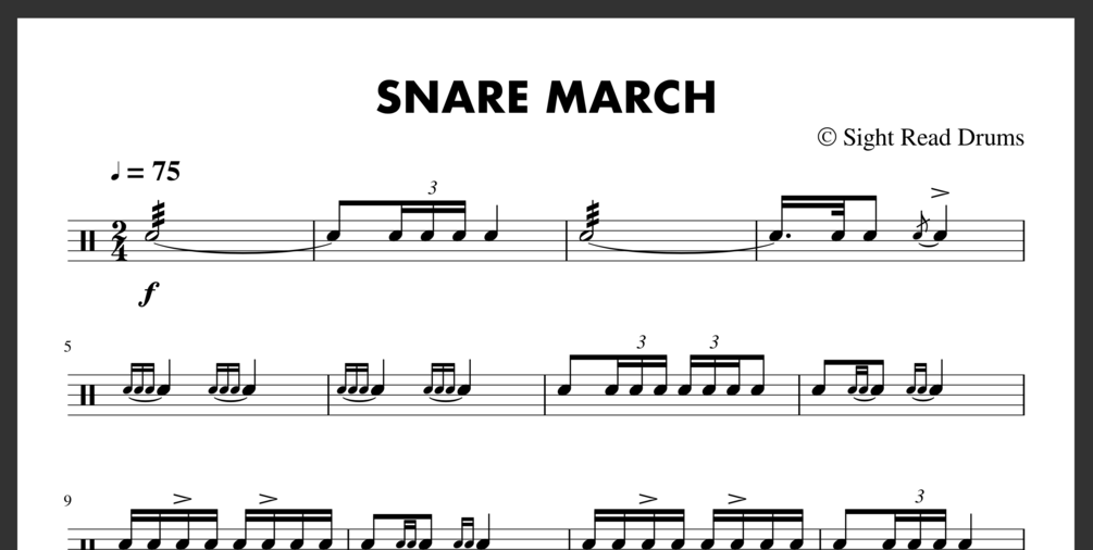 Snare March