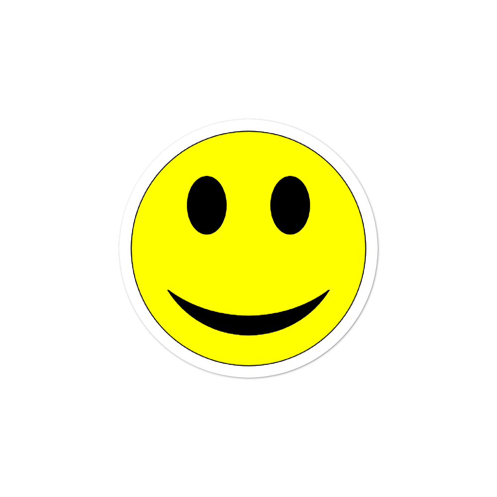 Smiley Sticker