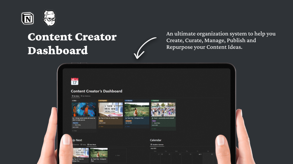 Content Creator Dashboard