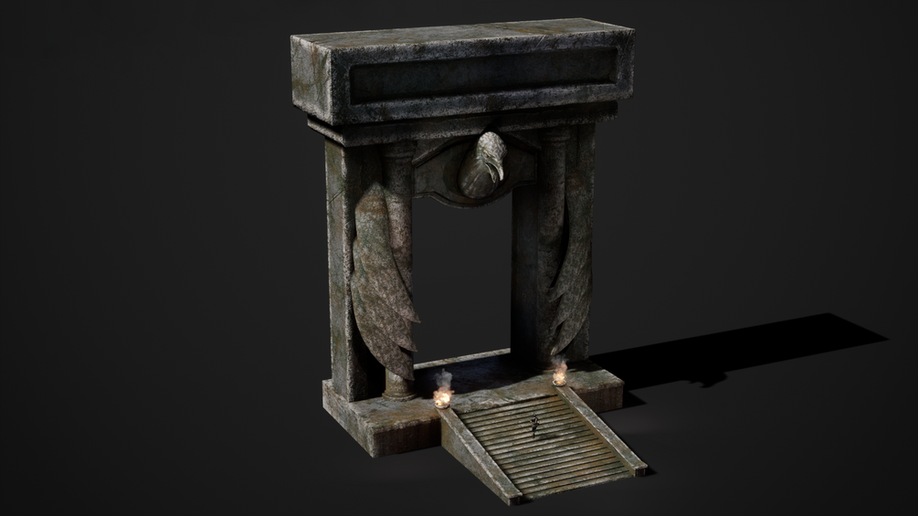 Game ready Ancient Gate.