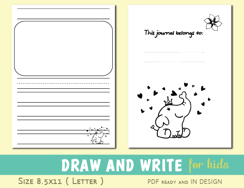 Storypaper, draw and write journal for kids