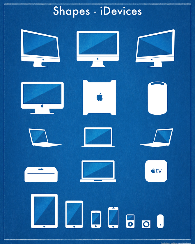 Premium Shapes - iDevices