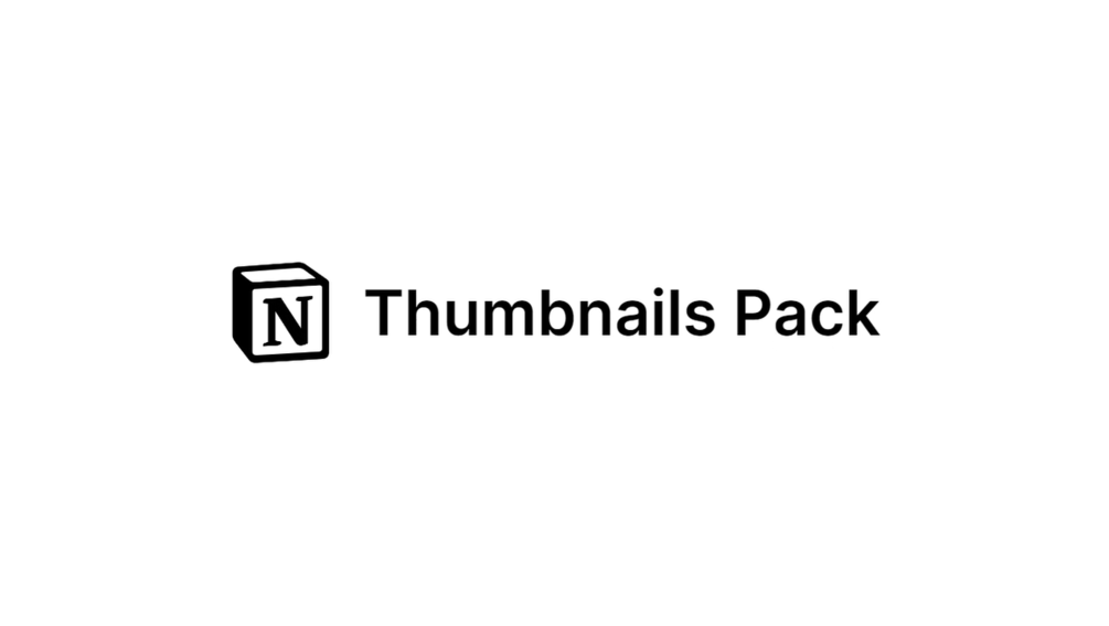 Notion Thumbnails Pack