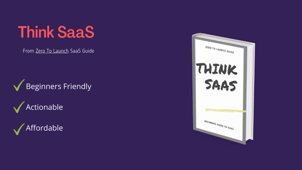 SaaS Ebook (Zero To Launch Guide)