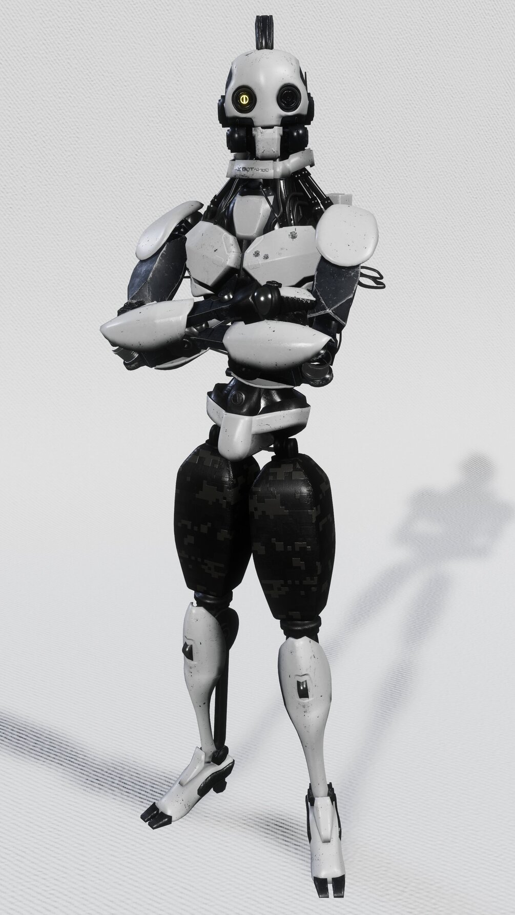Three Robots - XBot 4000 - 3D Model