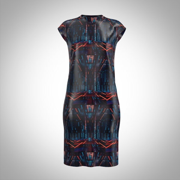 Futuristic technology dress-未來科技感洋裝