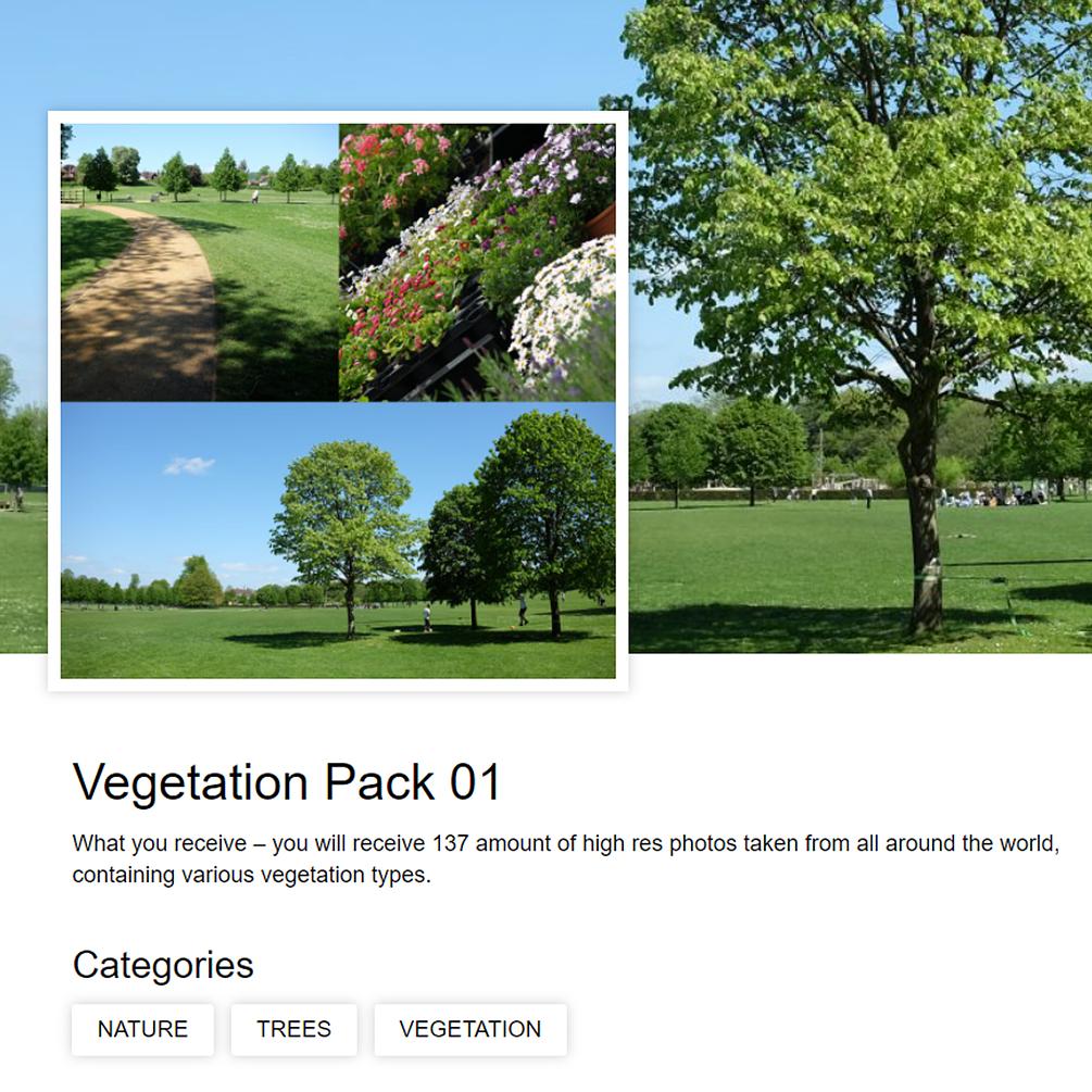 Photopacks - Vegetation Pack 01