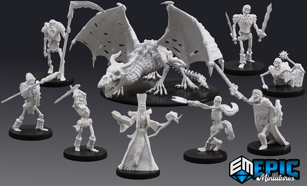 Skeleton Army Set / Undead Collection