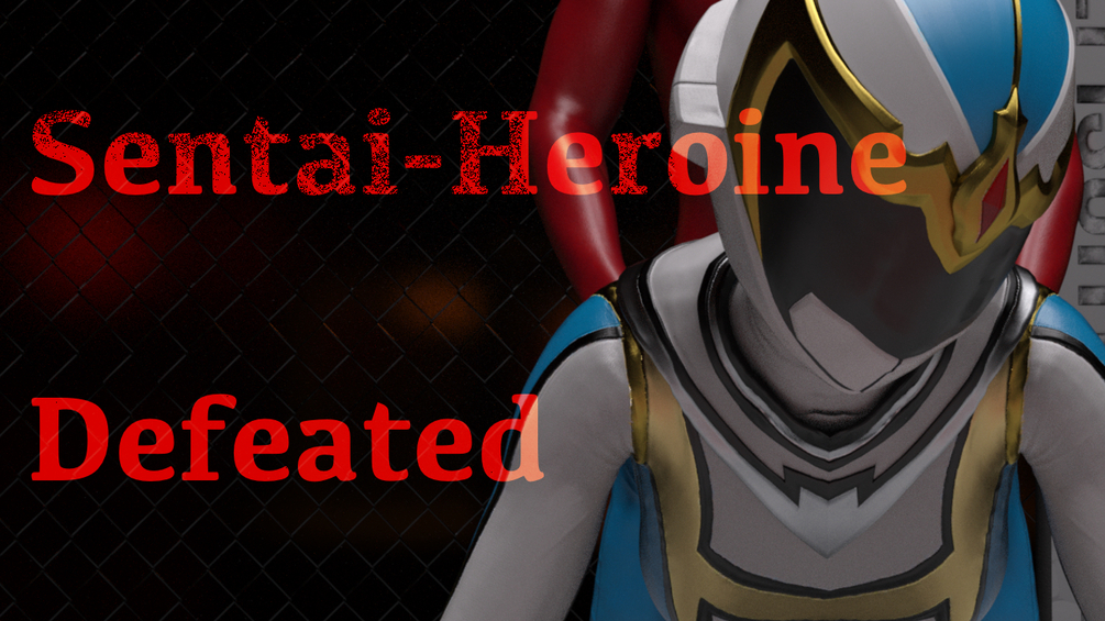 Sentai-Heroine Defeated