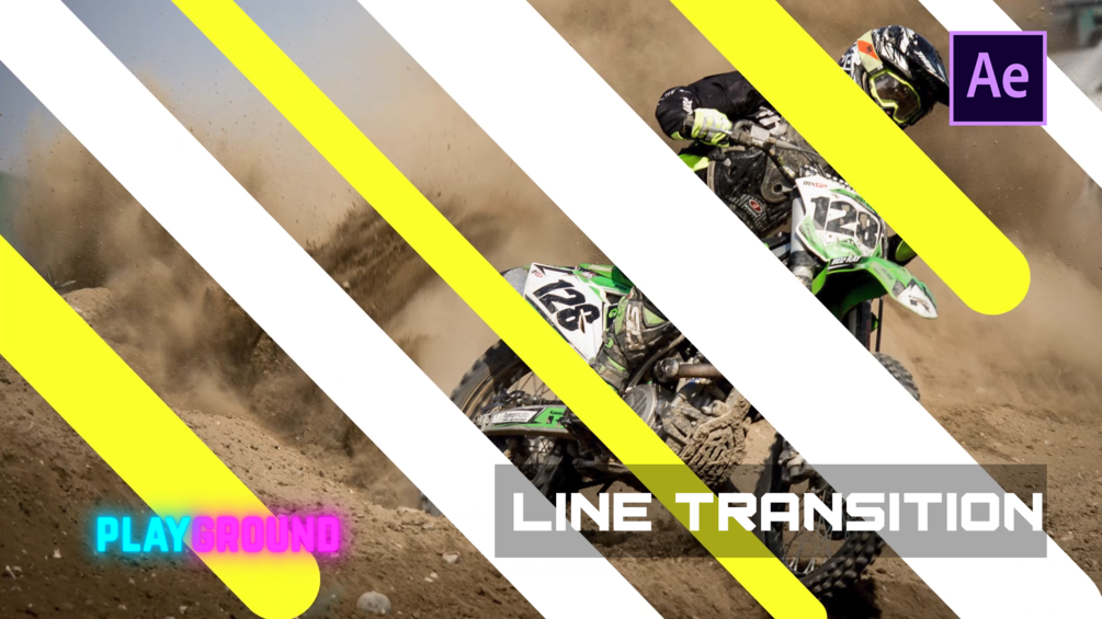 Line Transition Tutorial AFTER EFFECTS