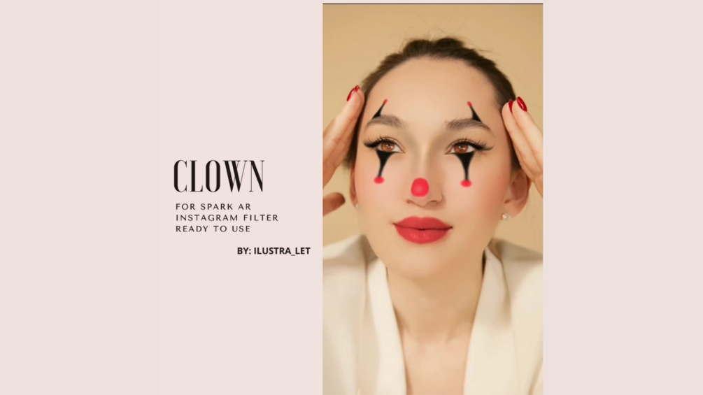 clown filter (spark ar)