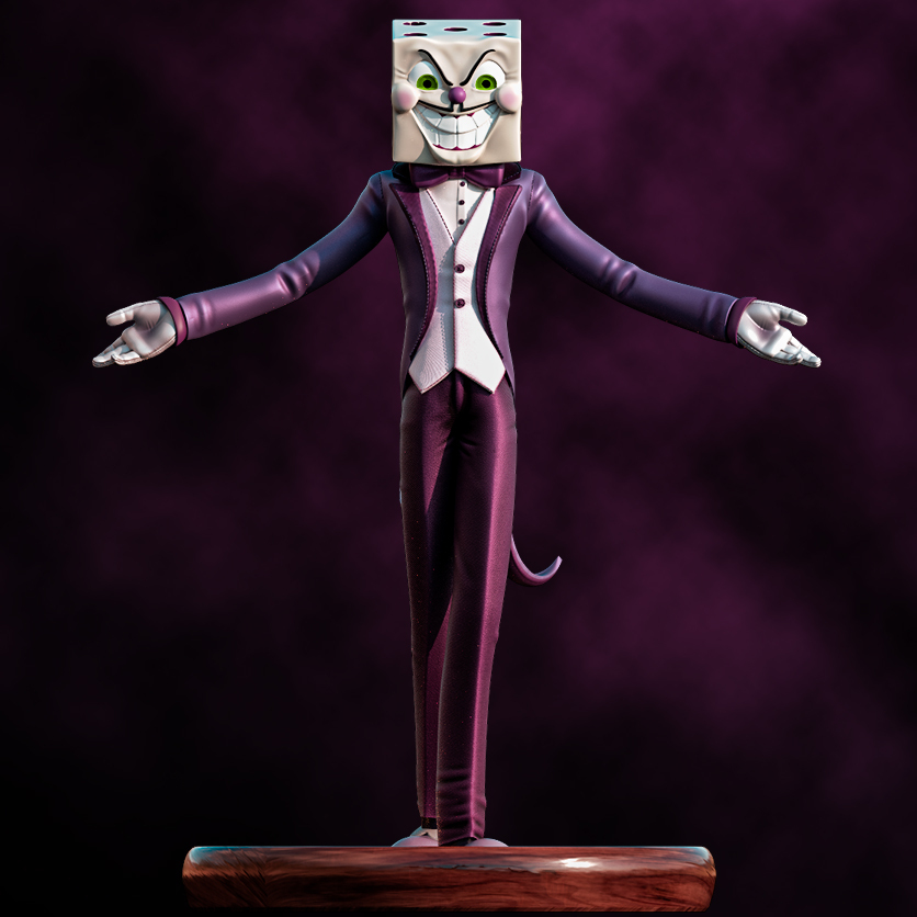 Fanart Kingdice - Statue