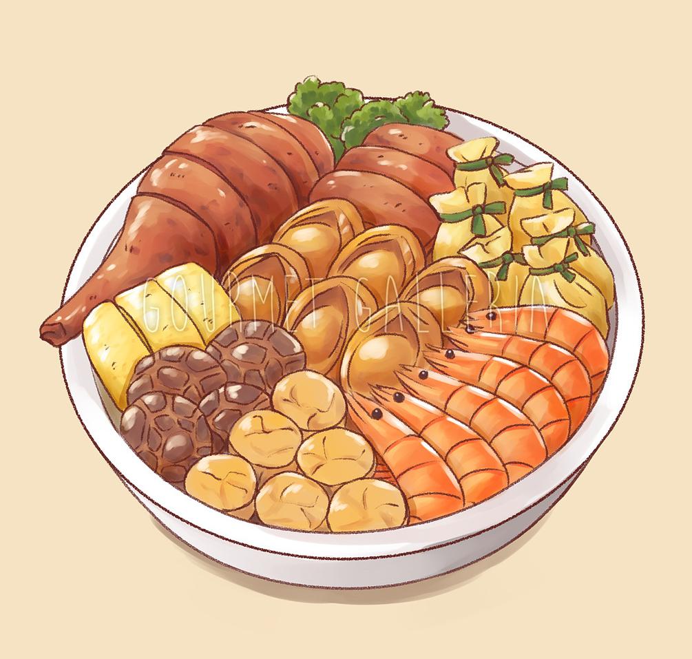 Poon Choi (Vector+PSD)