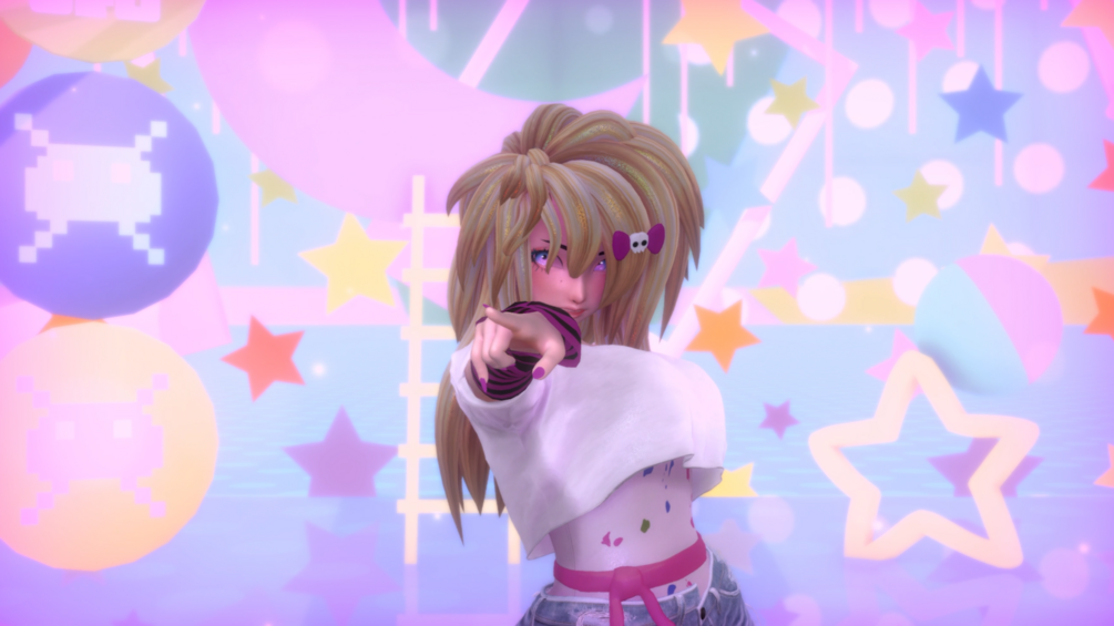 VRCHAT Avatar - Cloudy Glamour w DPS and Quest Compatible